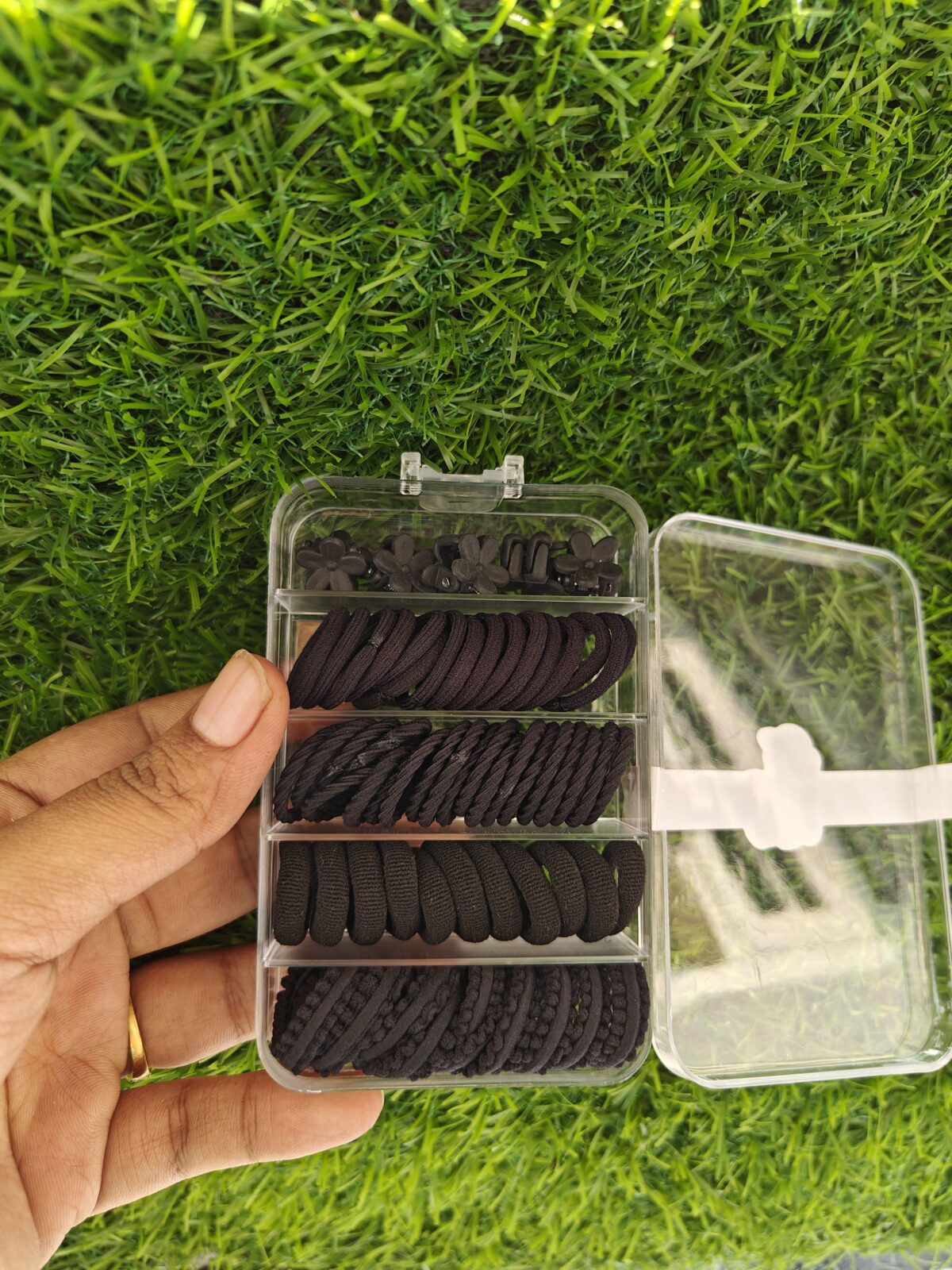 Black Rubber Bands Box – SPB Elegant