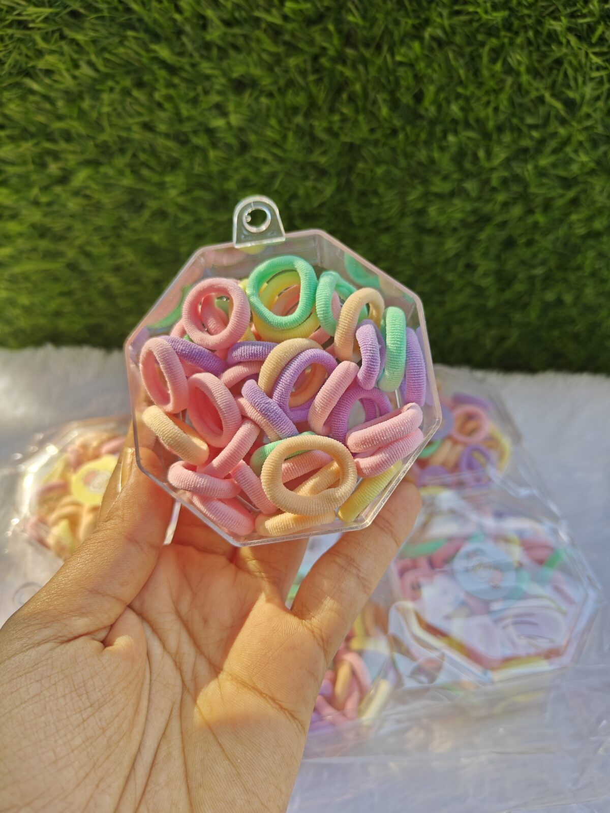 Soft cum Small Hair Rubber Bands Box (Hair Ties) – SPB Elegant