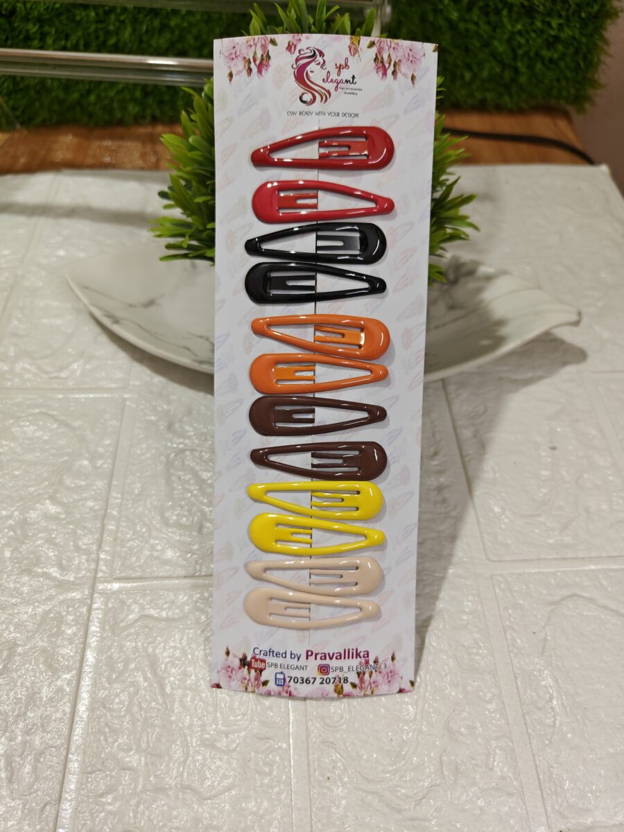 Tic Tac Clips (Multi color) – SPB Elegant