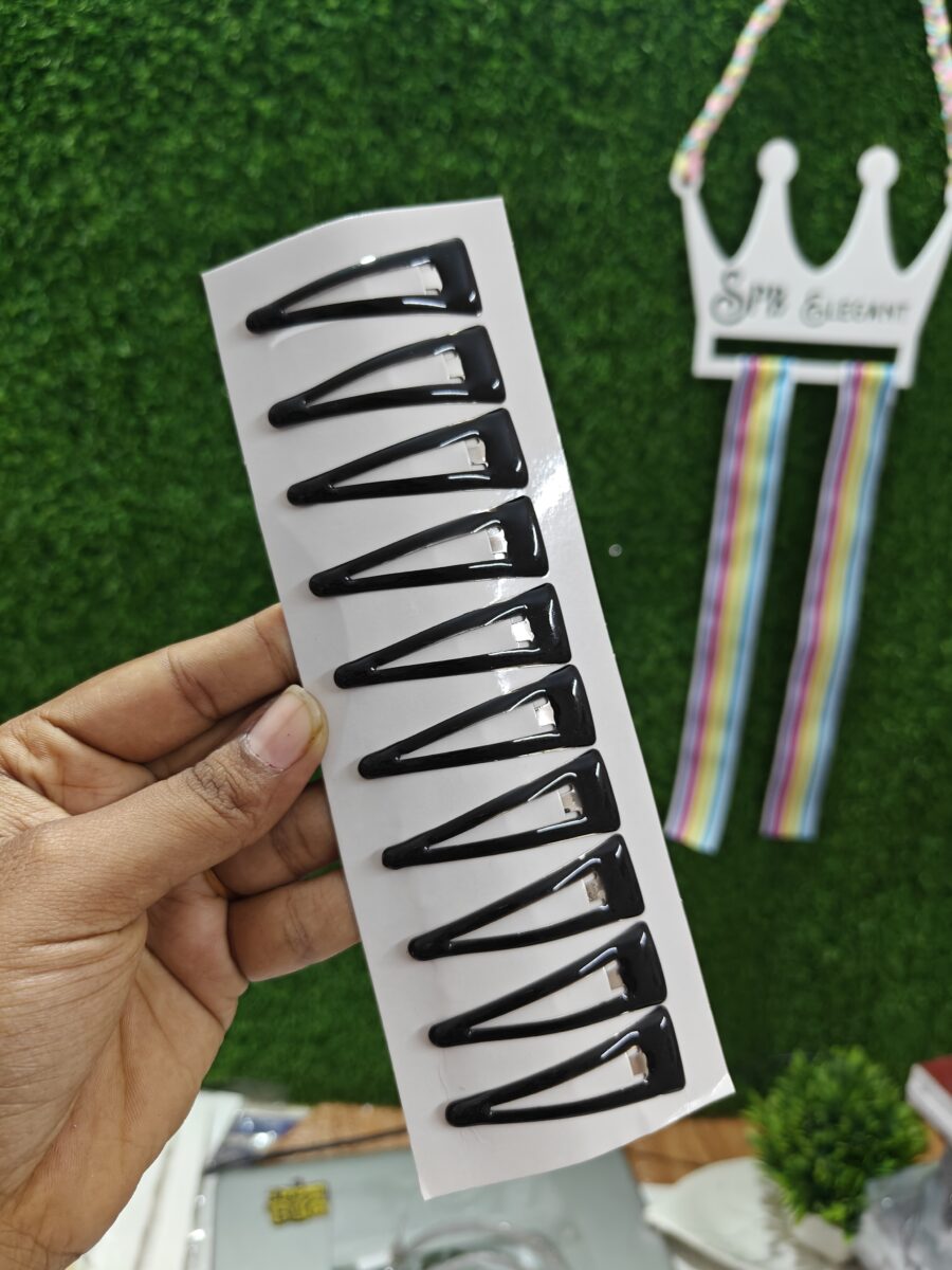 Black Color Tic Tac clips – SPB Elegant