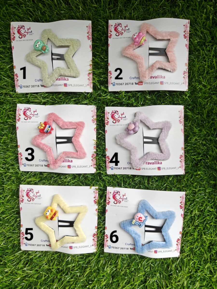 Star Tic Tac Clips – SPB Elegant