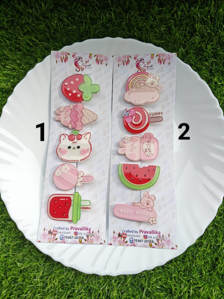 Alligator Clips (Each Sheet/Card) – SPB Elegant